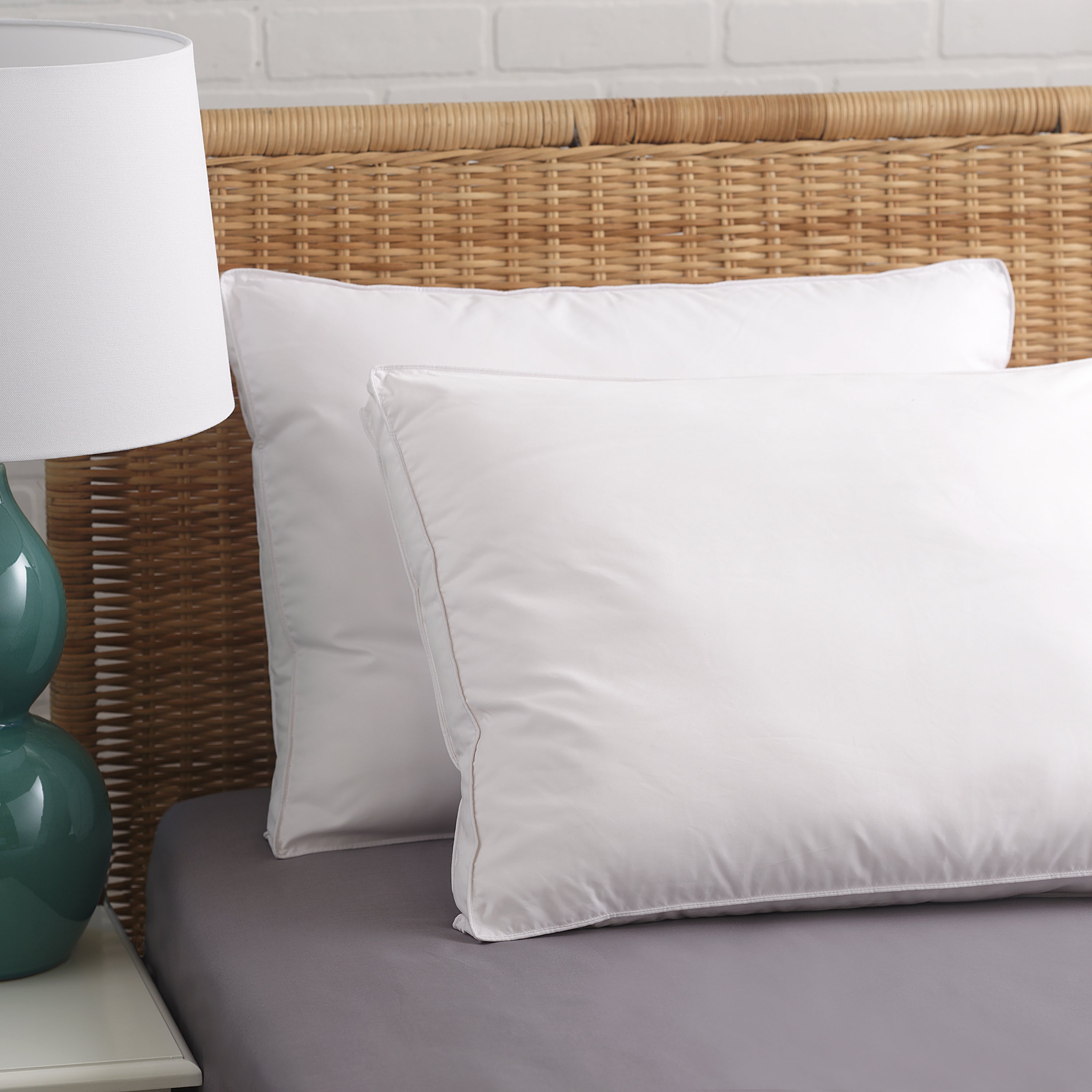 PureAssure Allergen Barrier Down Alternative 2" Gusset Pillow – DownLinens