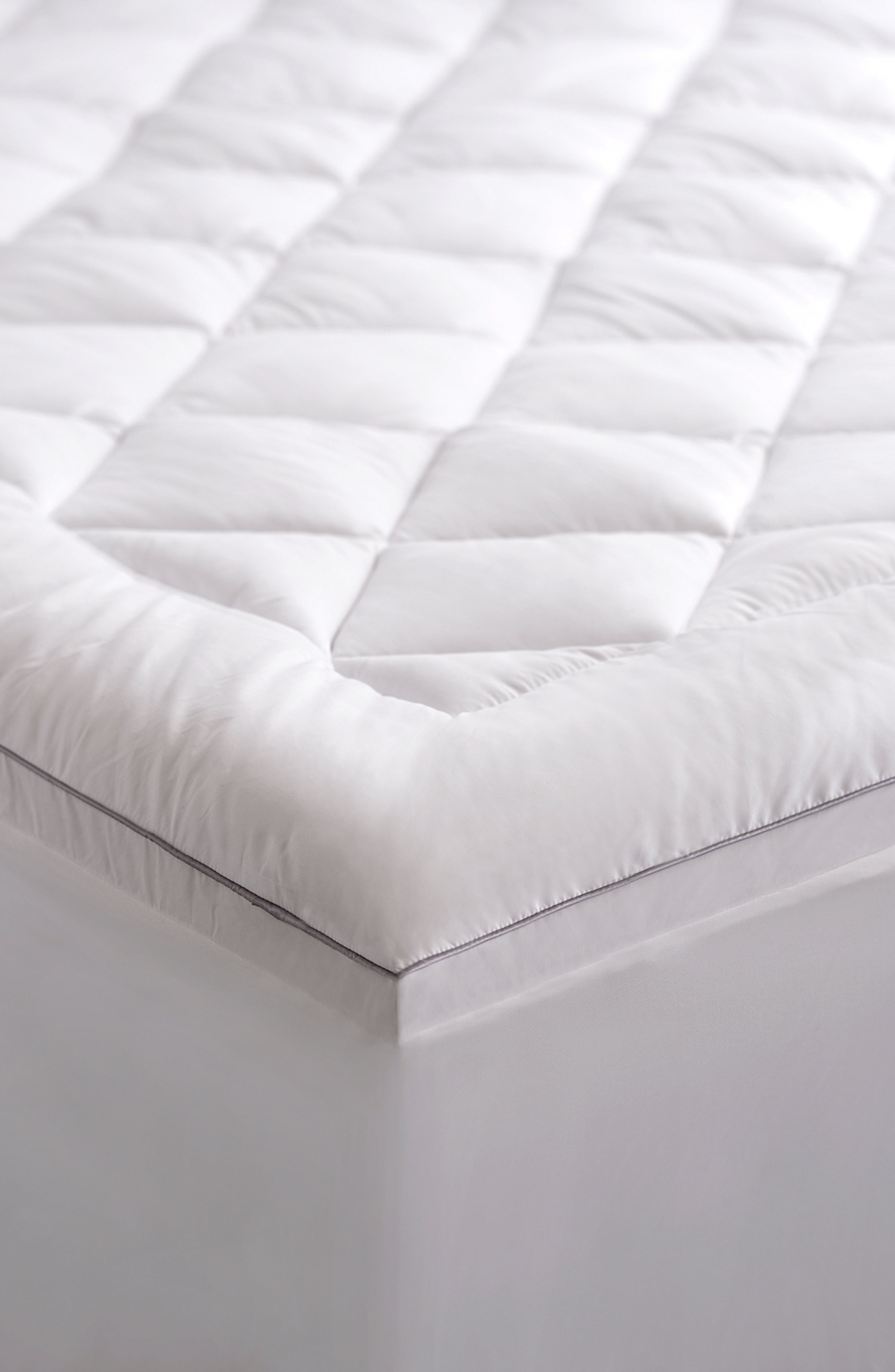 PureAssure Allergen Barrier Diamond Quilted Mattress Pad – DownLinens