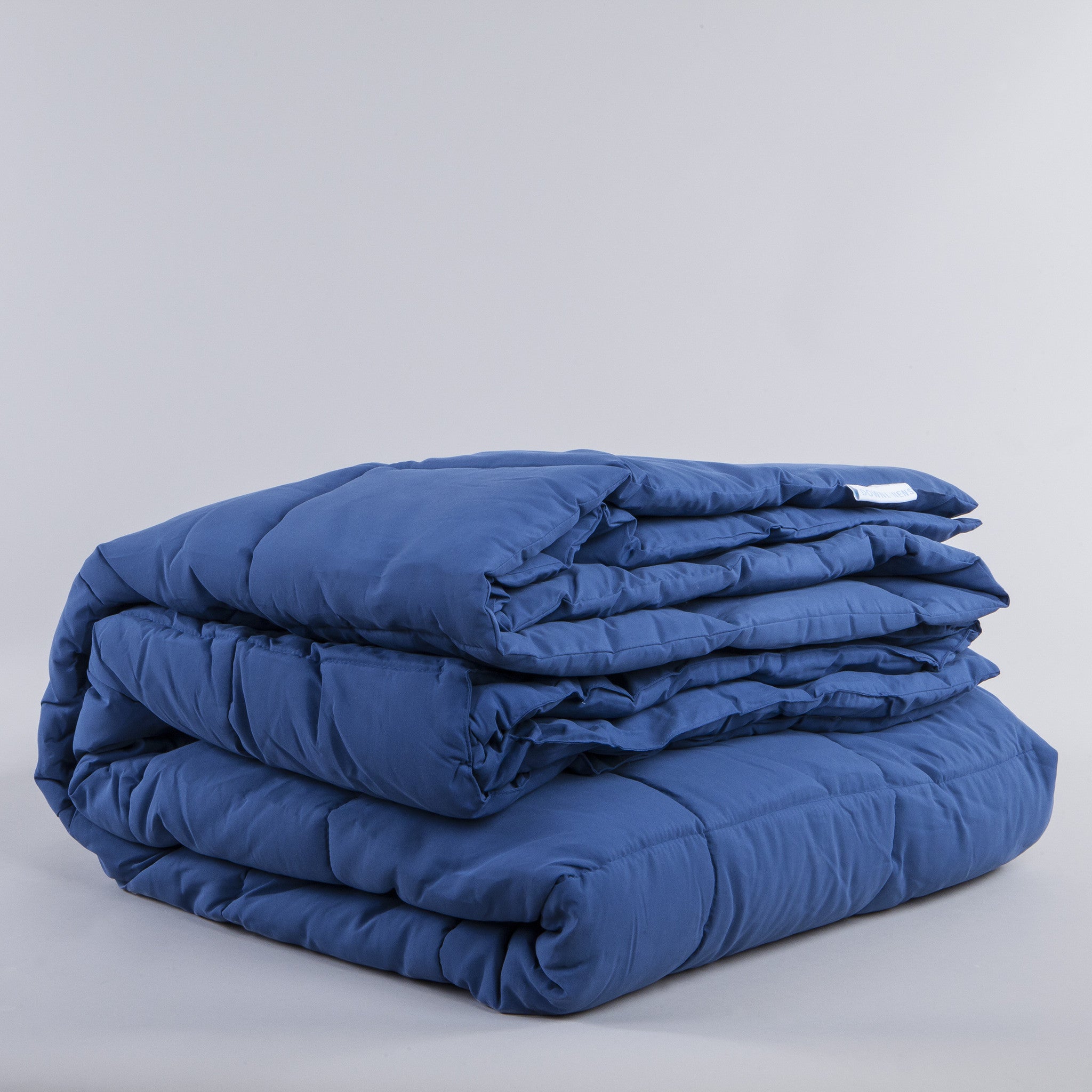 Nautical Blue Peachy Down Alternative Comforter – DownLinens